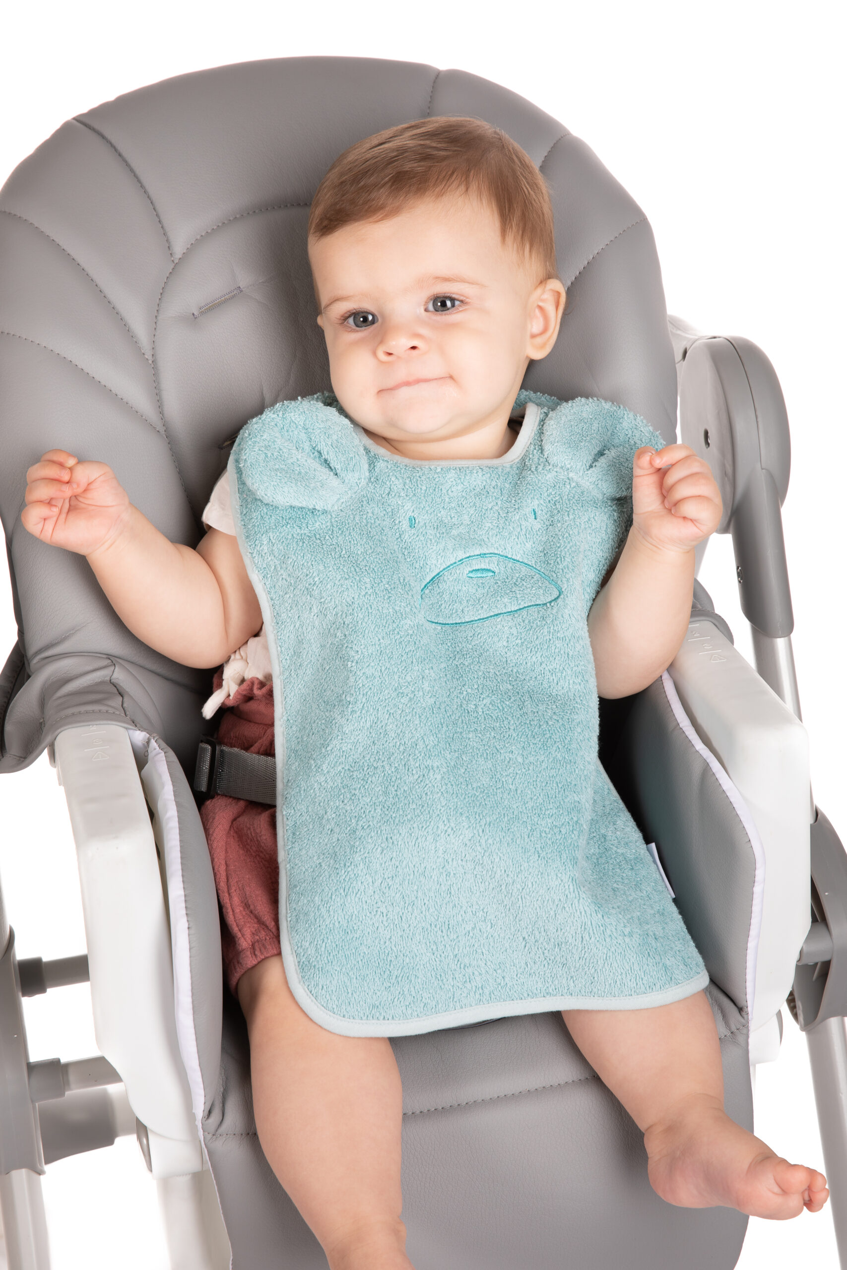 B-Bib Ecological Sponge Bear Green/Blue - Bo Jungle