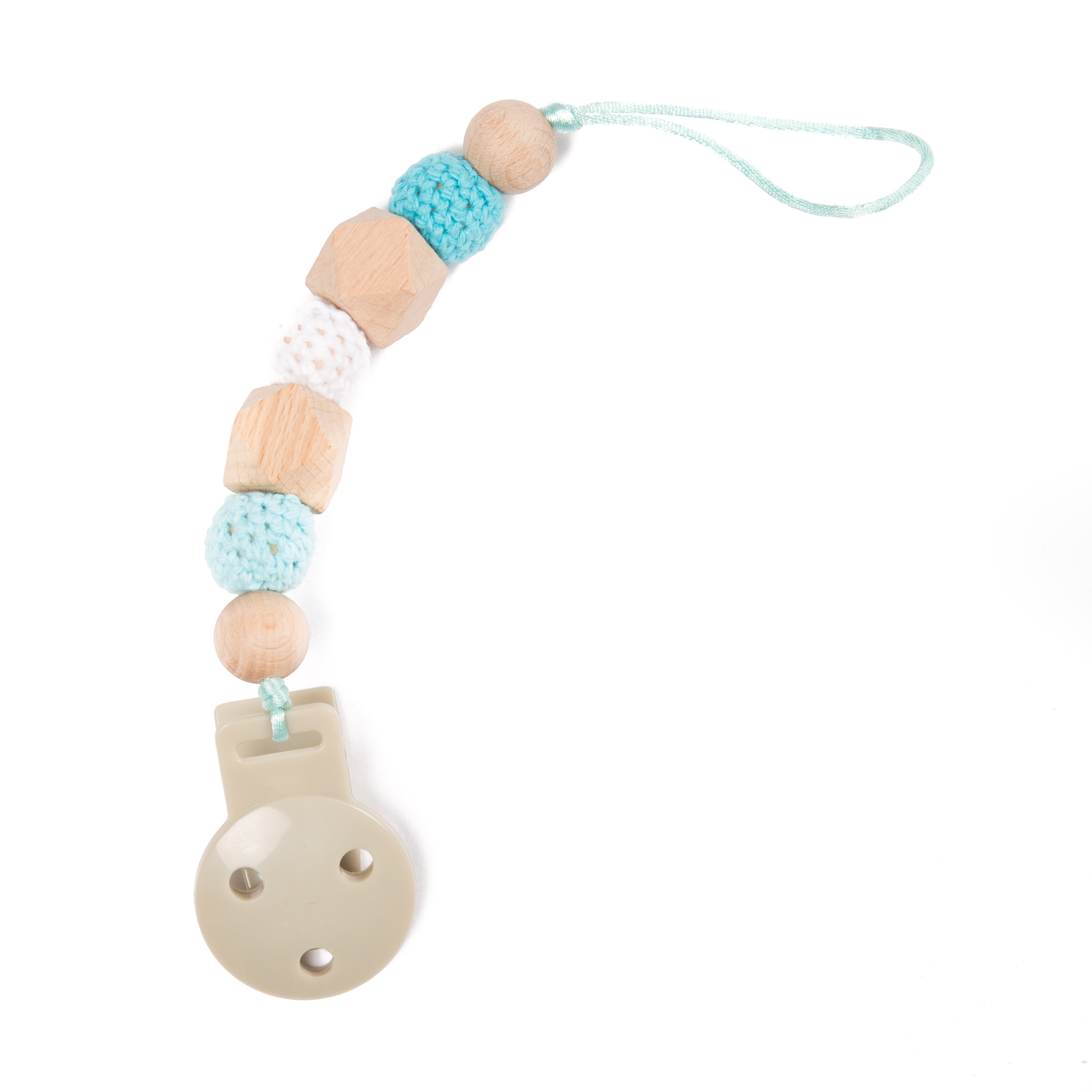 B-Pacifier Chain Blue - Bo Jungle