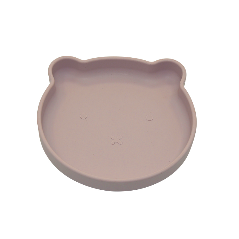 B-Suction plate Bear Pink - Bo Jungle