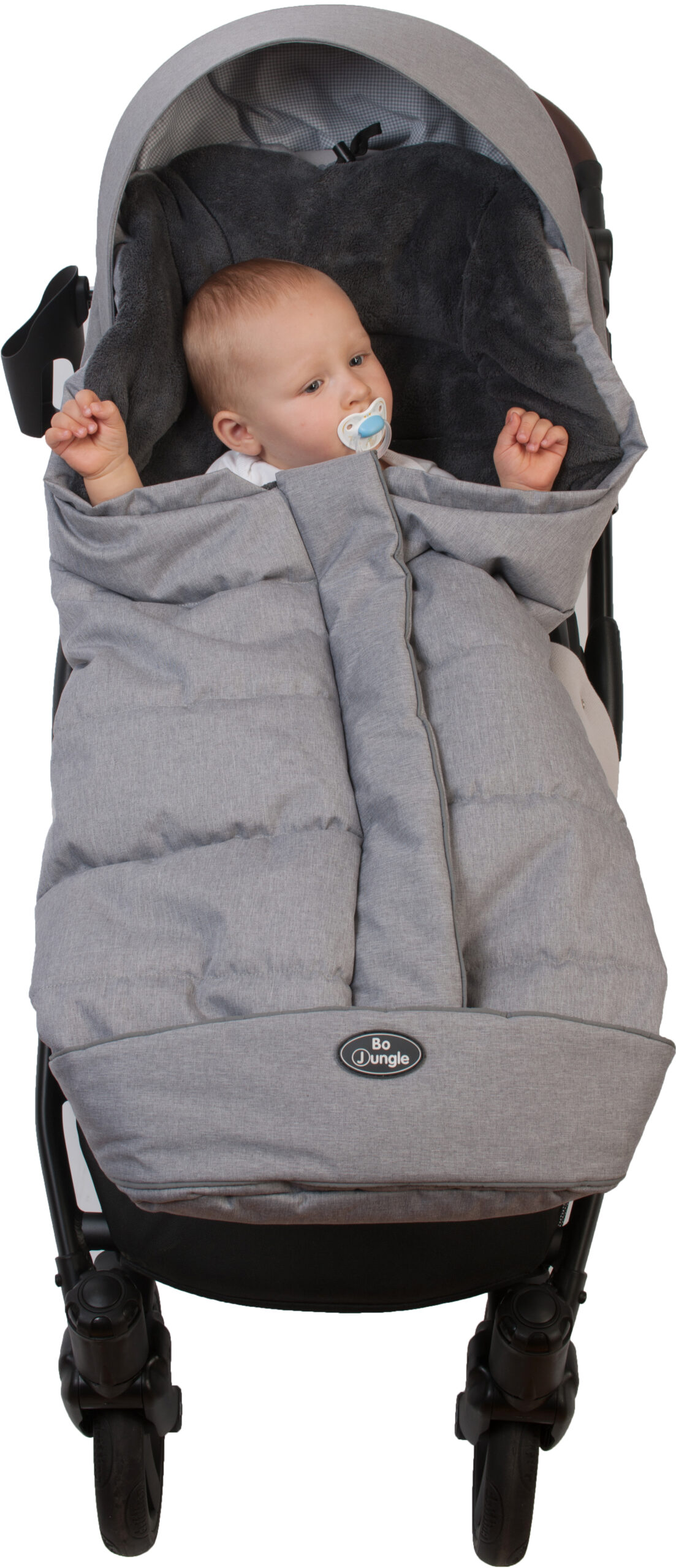 B-Thermo Footmuff Universal Light Grey - Bo Jungle
