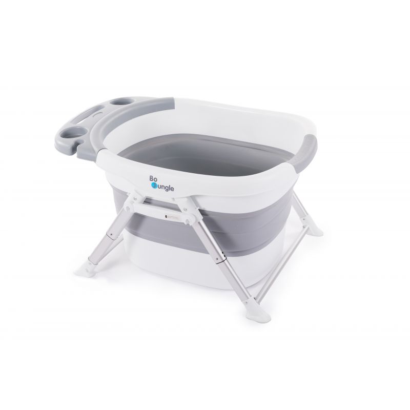 B-Foldable Shower Bath Grey/White - Bo Jungle