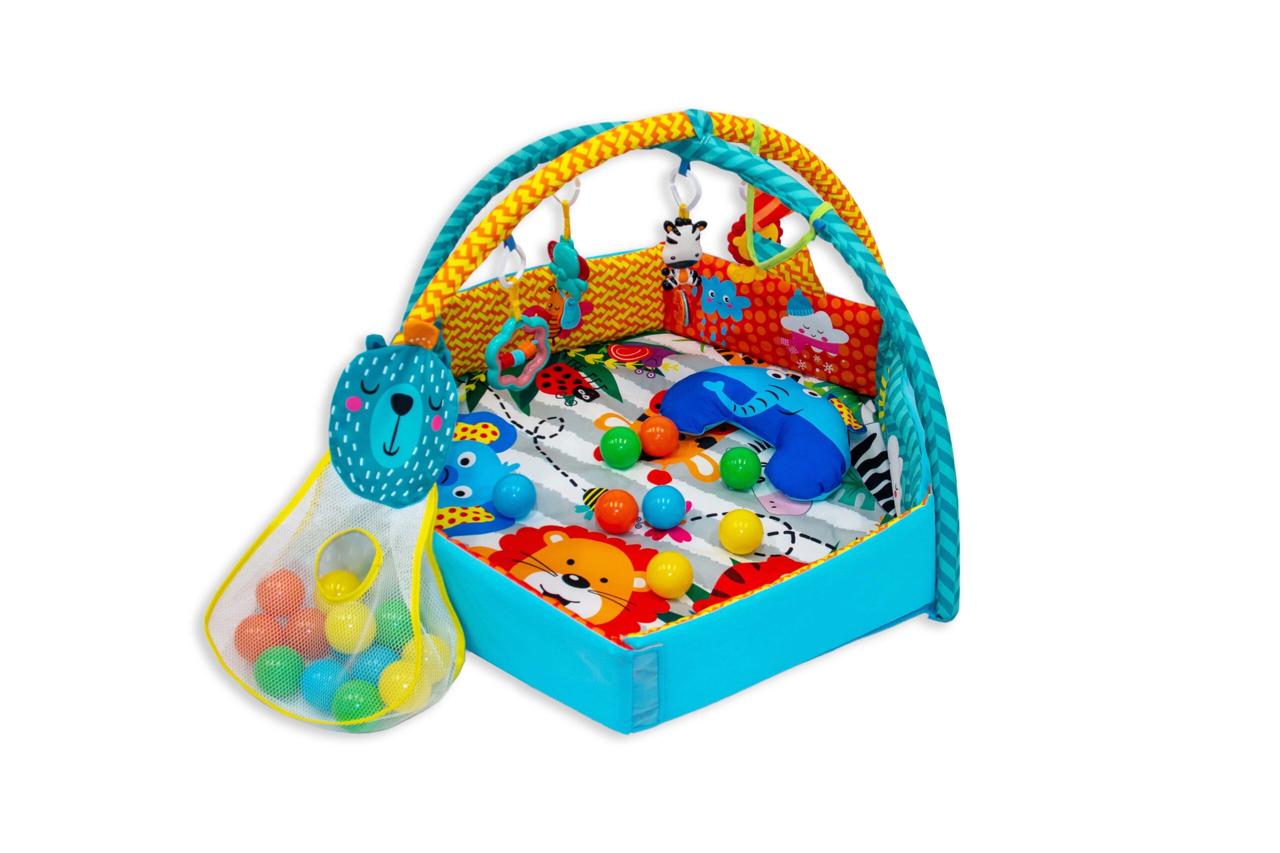 Jungle Carnival Foldable Ball Pit Play Gym - Bo Jungle